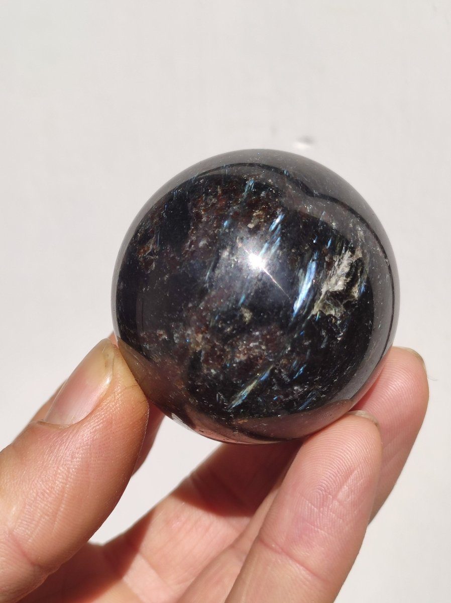 Astrophyllit ~ Magische Edelstein Kugel Massage & Deko Sphere Crystal ...